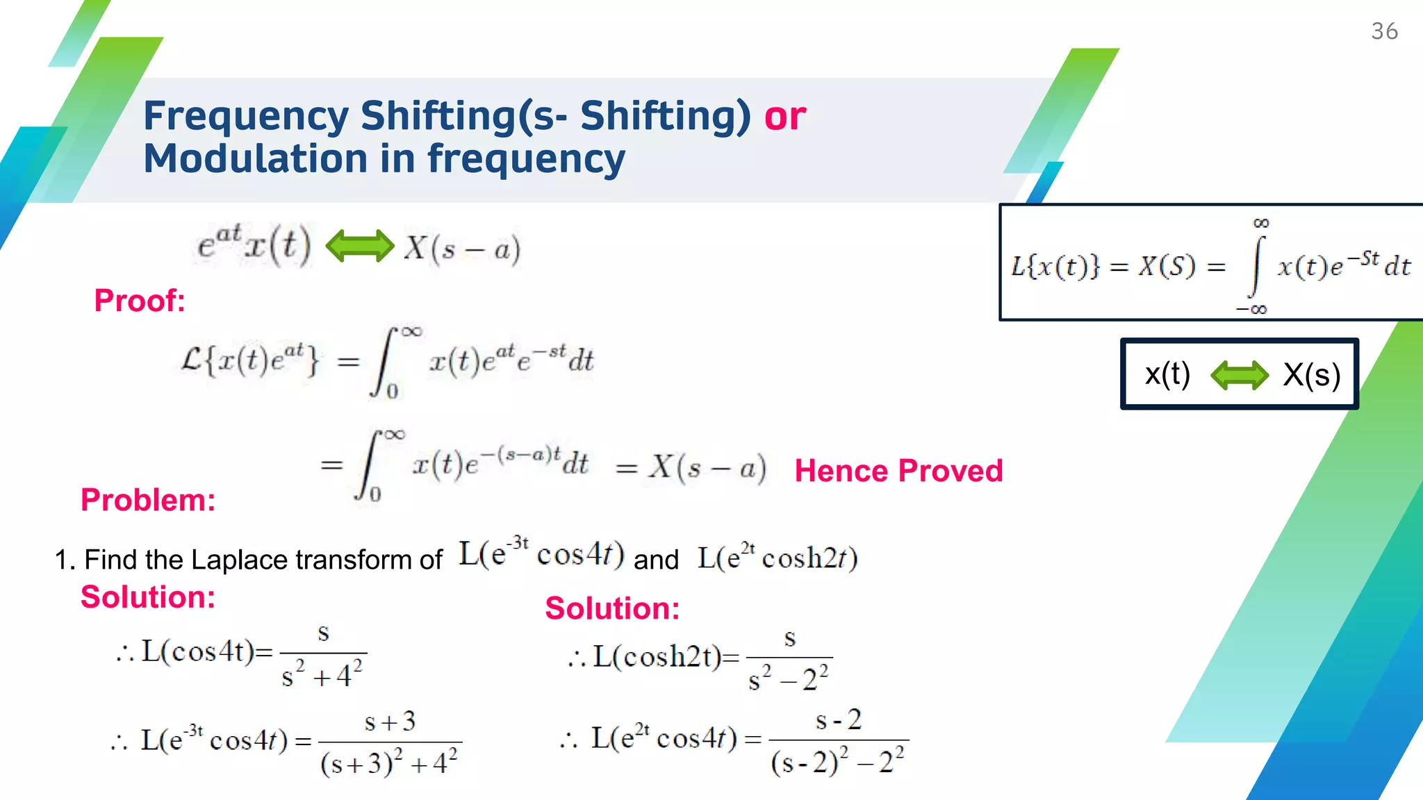 EC8352-Signals and Systems - Laplace transform | PPTX