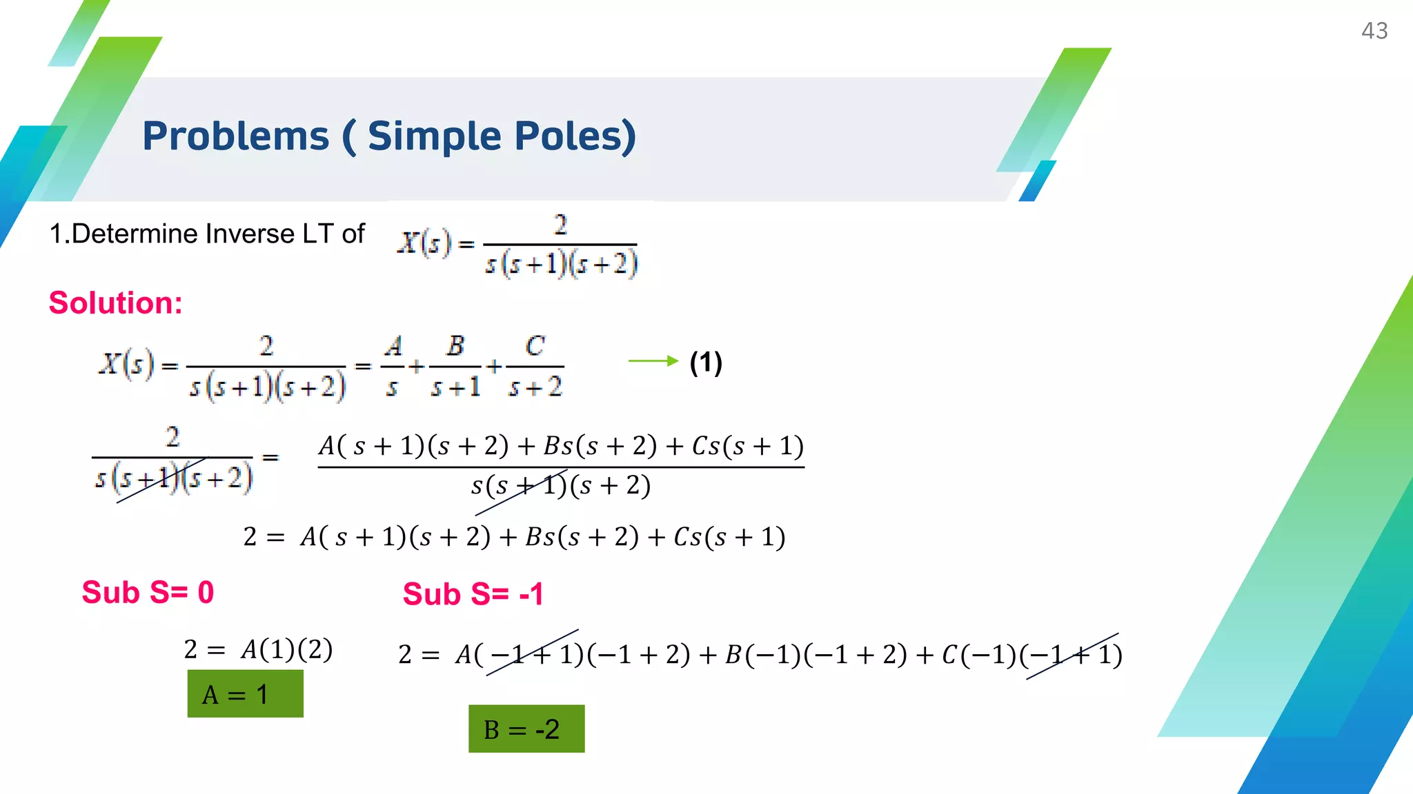 EC8352-Signals and Systems - Laplace transform | PPTX