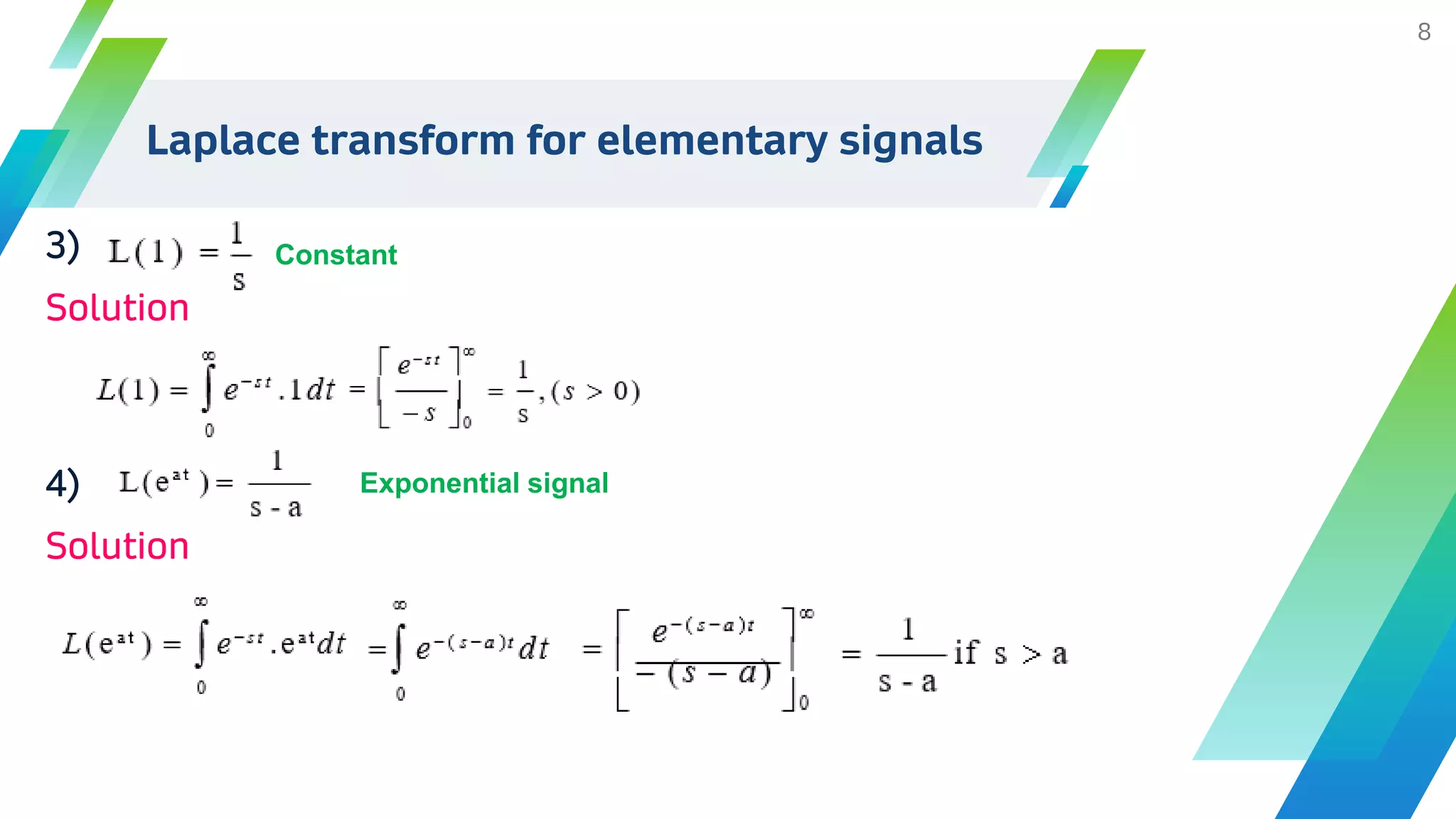 EC8352-Signals and Systems - Laplace transform | PPTX | Physics | Science