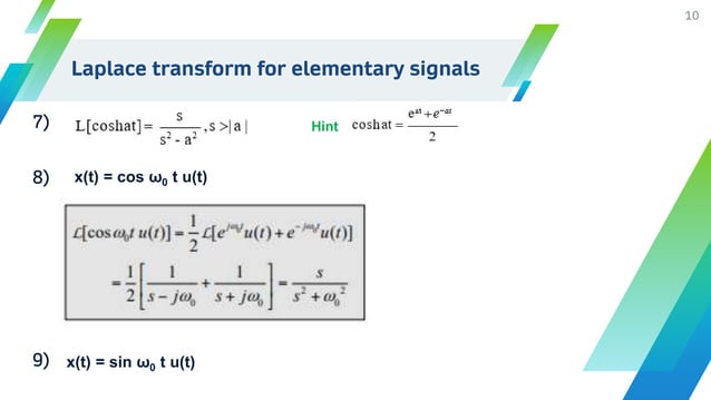 EC8352-Signals and Systems - Laplace transform | PPTX | Physics | Science