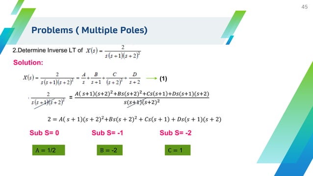 EC8352-Signals and Systems - Laplace transform | PPTX | Physics | Science