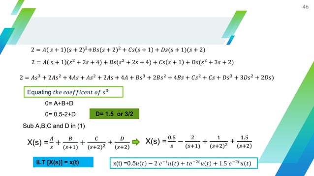 EC8352-Signals and Systems - Laplace transform | PPTX | Physics | Science