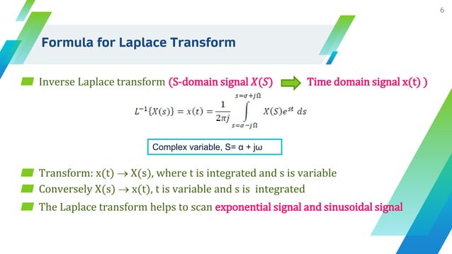 EC8352-Signals and Systems - Laplace transform | PPTX | Physics | Science
