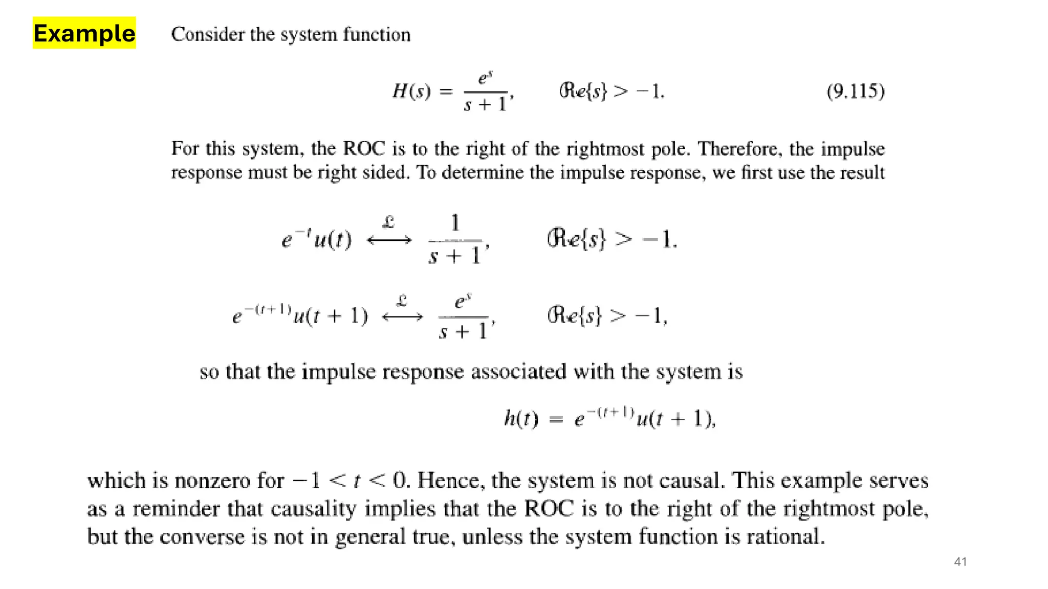 Laplace Transform in signal and system slide | PDF