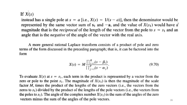 Laplace Transform in signal and system slide | PDF