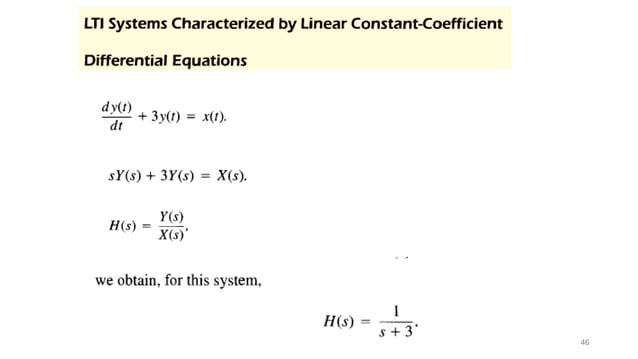 Laplace Transform in signal and system slide | PDF