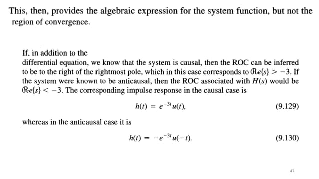 Laplace Transform in signal and system slide | PDF