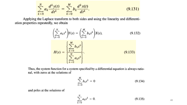 Laplace Transform in signal and system slide | PDF