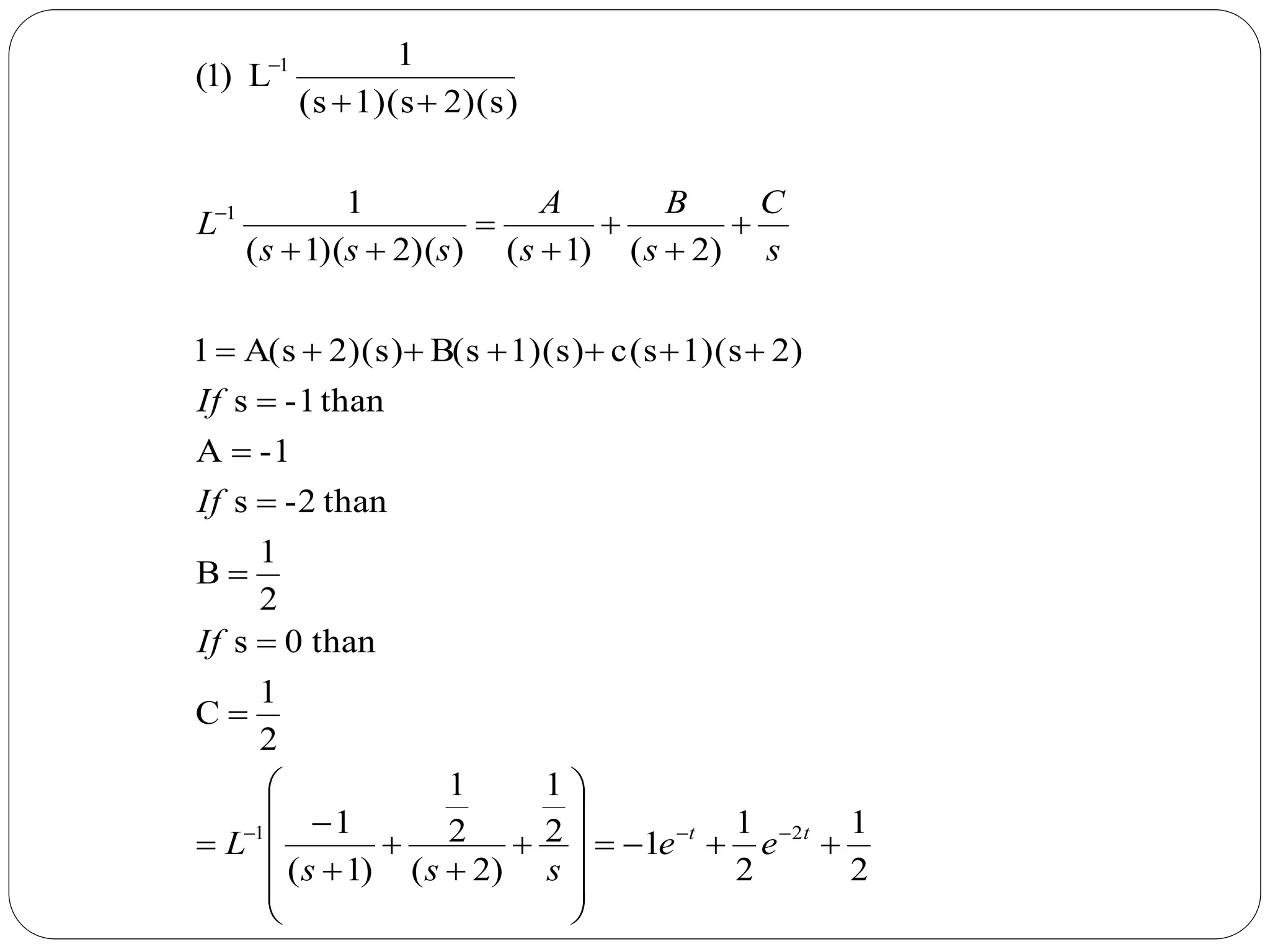 Laplace transform and its applications | PPTX | Physics | Science