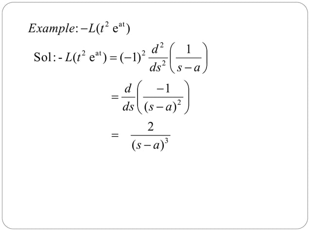 Laplace transform and its applications | PPTX | Physics | Science