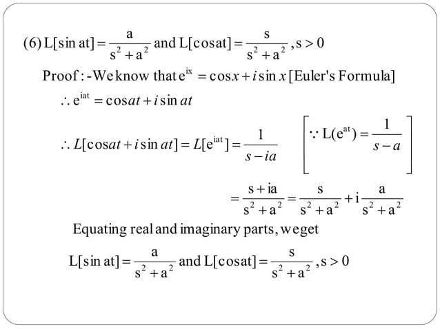 Laplace transform and its applications | PPTX | Physics | Science