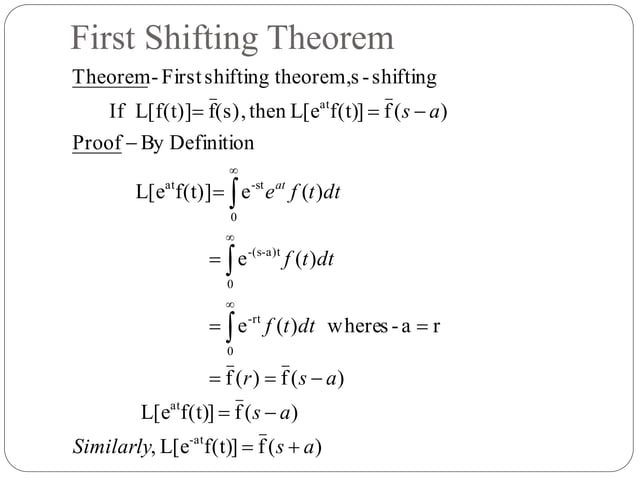 Laplace transform and its applications | PPTX | Physics | Science