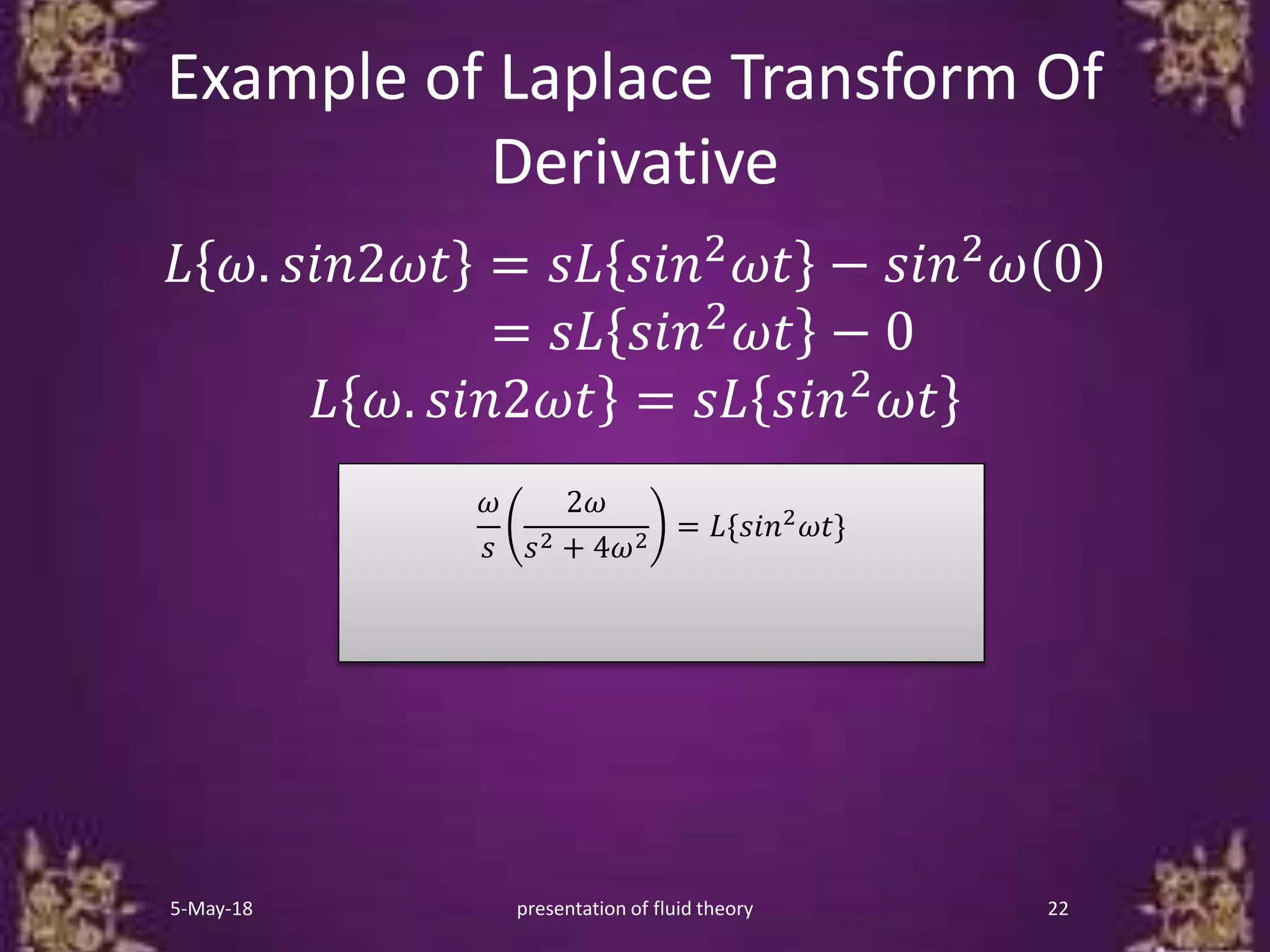 Laplace transformation | PPTX
