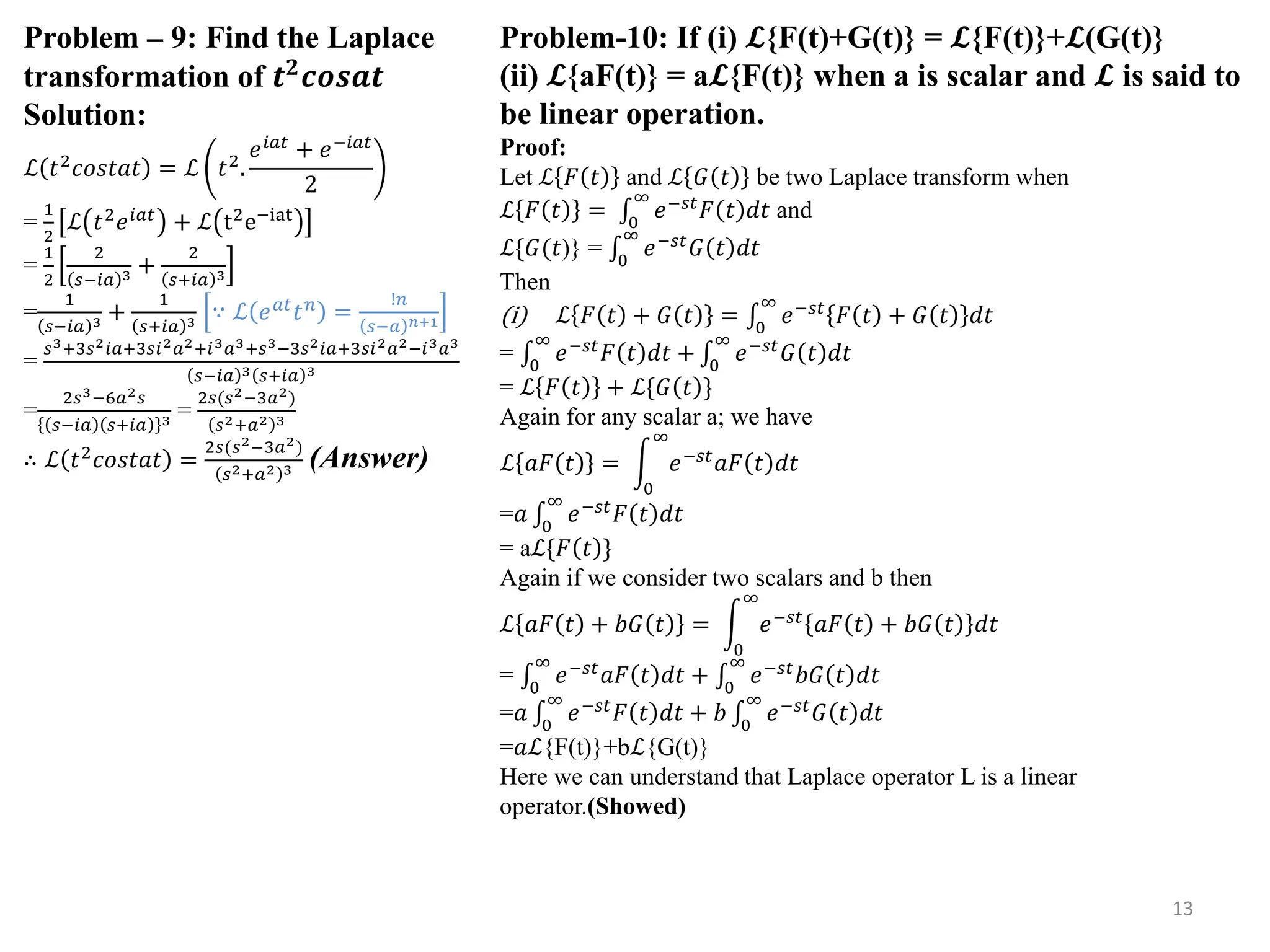 Laplace transformation and use case of Laplace Transformation in The ...