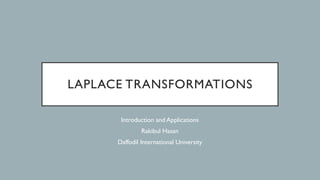Laplace Transformations .pptx