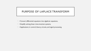 Laplace Transformations .pptx