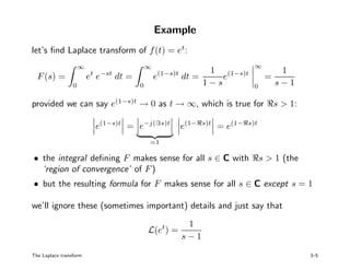 laplace transform basics-1.pdf jsdaskdadda | PDF