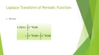 Laplace Transform of Periodic Function | PPTX