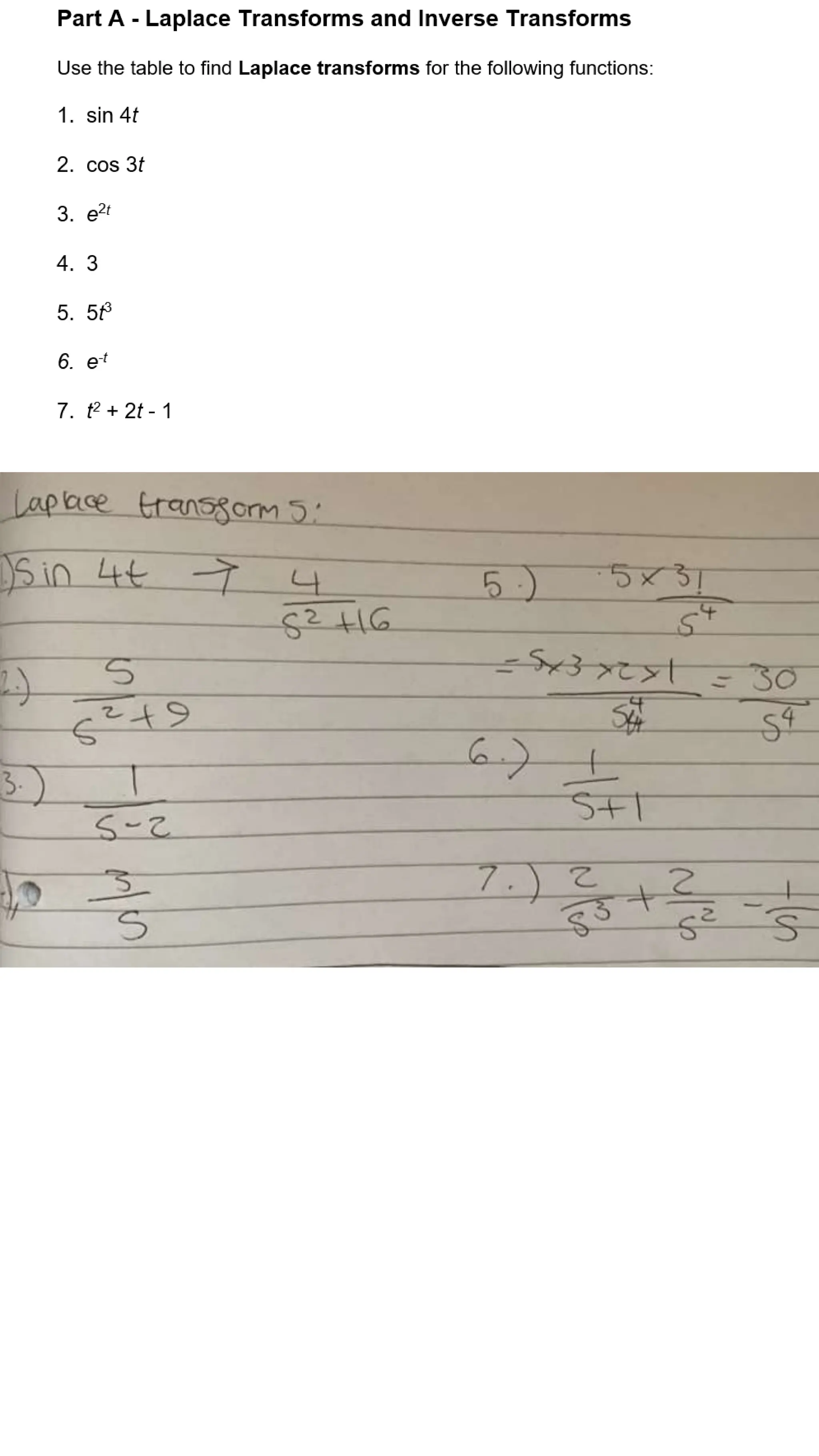 LaPlace Transform Questions.pptjjjjjjjjjx | PPTX