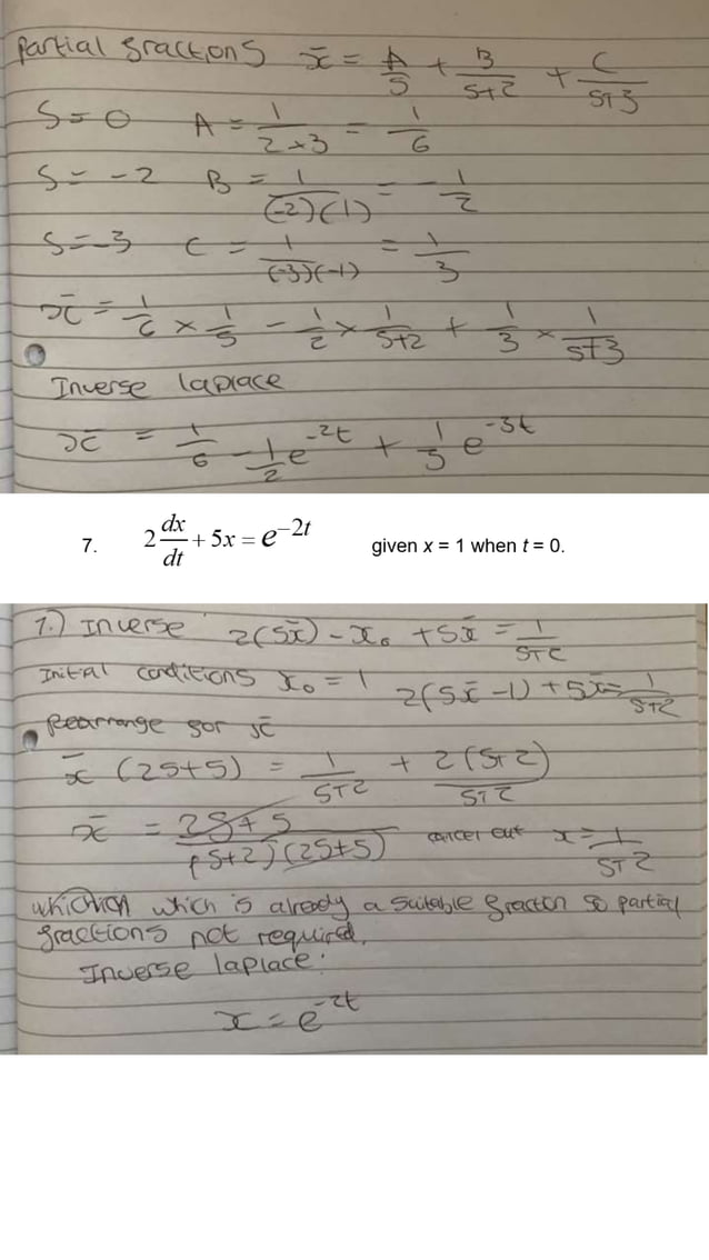 LaPlace Transform Questions.pptjjjjjjjjjx | PPTX