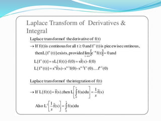 Laplace transforms | PPTX