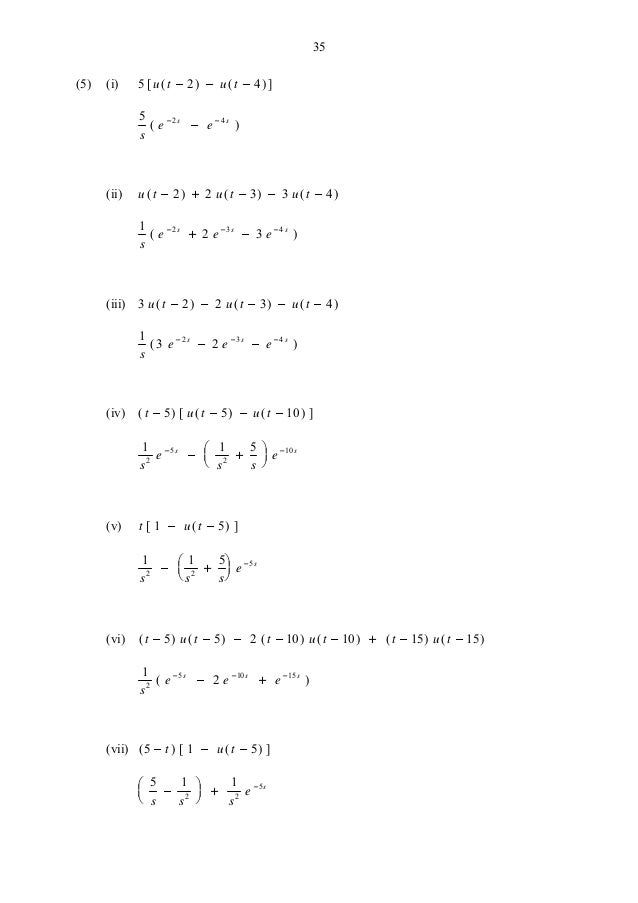 Laplace transform of piecewise function - qcmilo Laplace transform of piecewise function - qcmilo