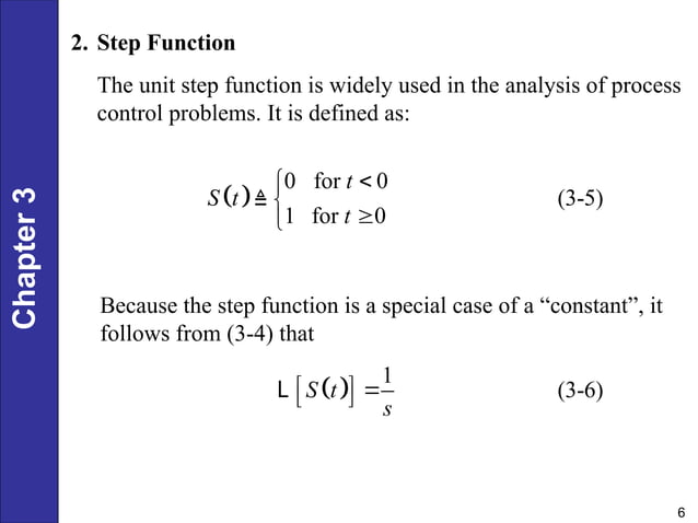 control theory Laplace Transforms lecture | PPT