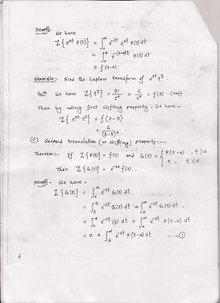 Laplace transfrom lec | PDF