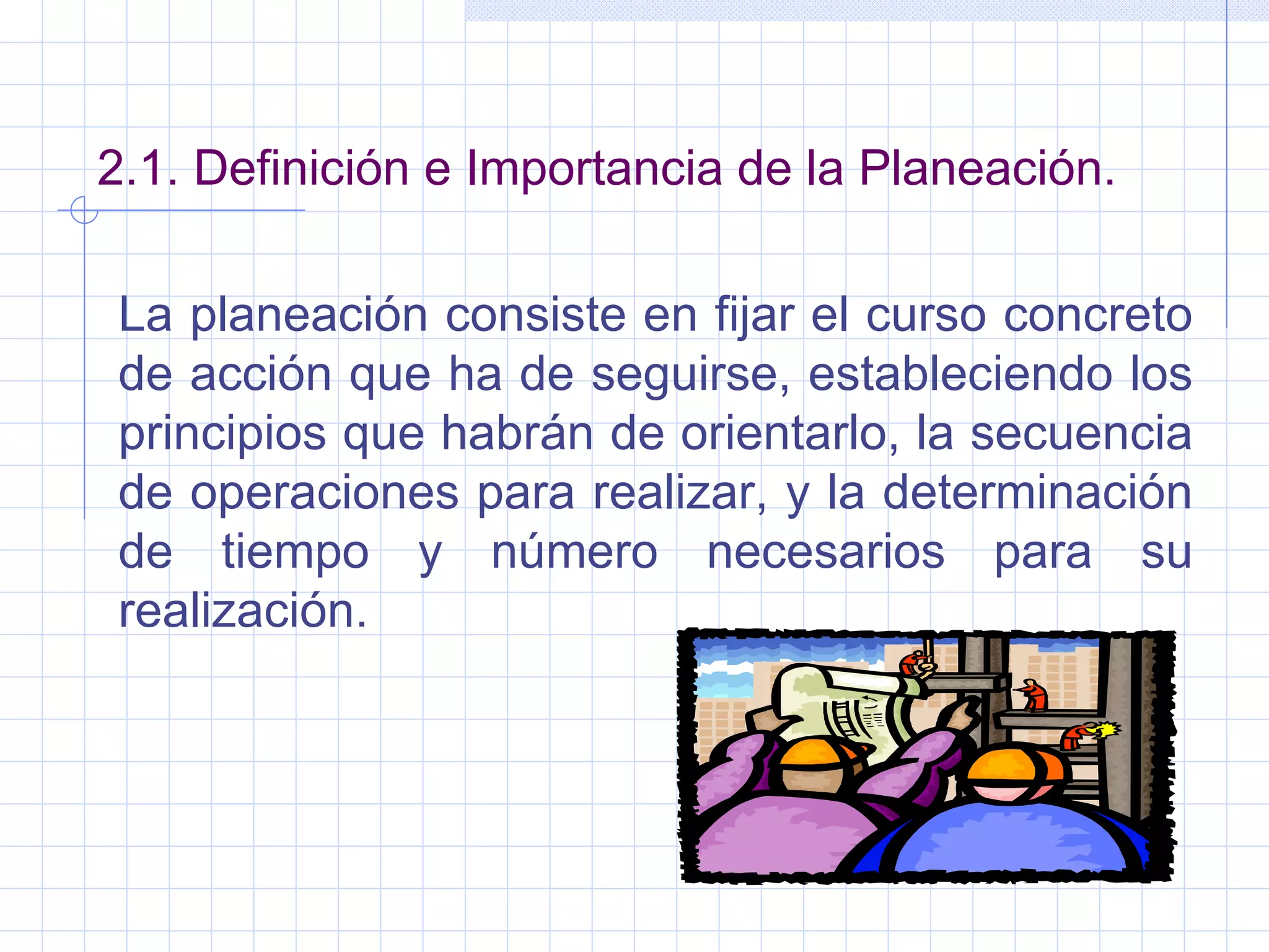 La planeacion y su importancia | PPT