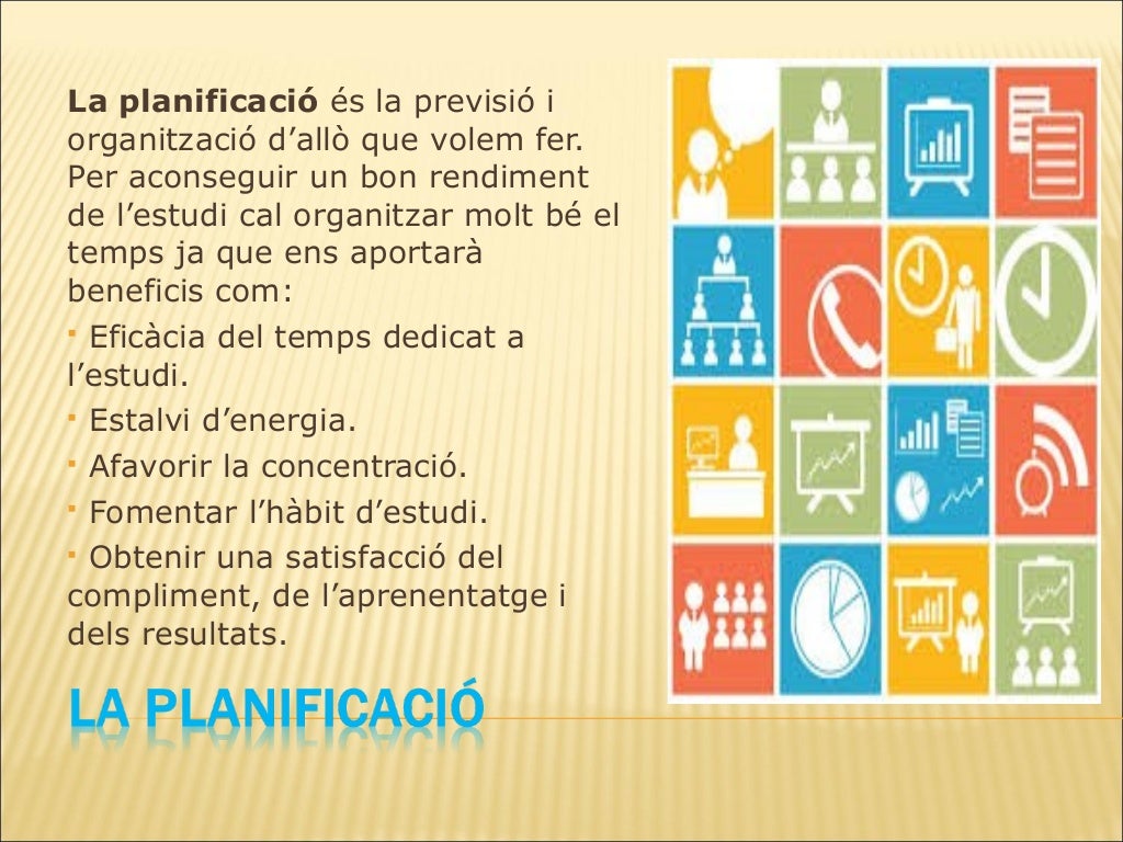 La planificacio