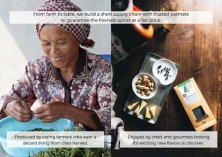 La Plantation - Sustainable Spices Producer | PDF