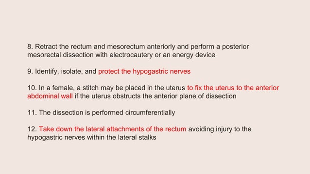Laparoscopic Low Anterior resection.pptx | Digestive Disorders ...
