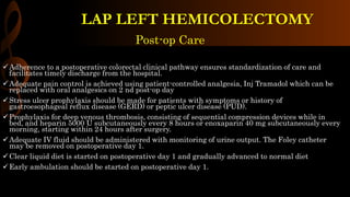 LAP LEFT HEMICOLECTOMY-STEP BY STEP Operative Surgery.pptx