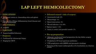 LAP LEFT HEMICOLECTOMY-STEP BY STEP Operative Surgery.pptx
