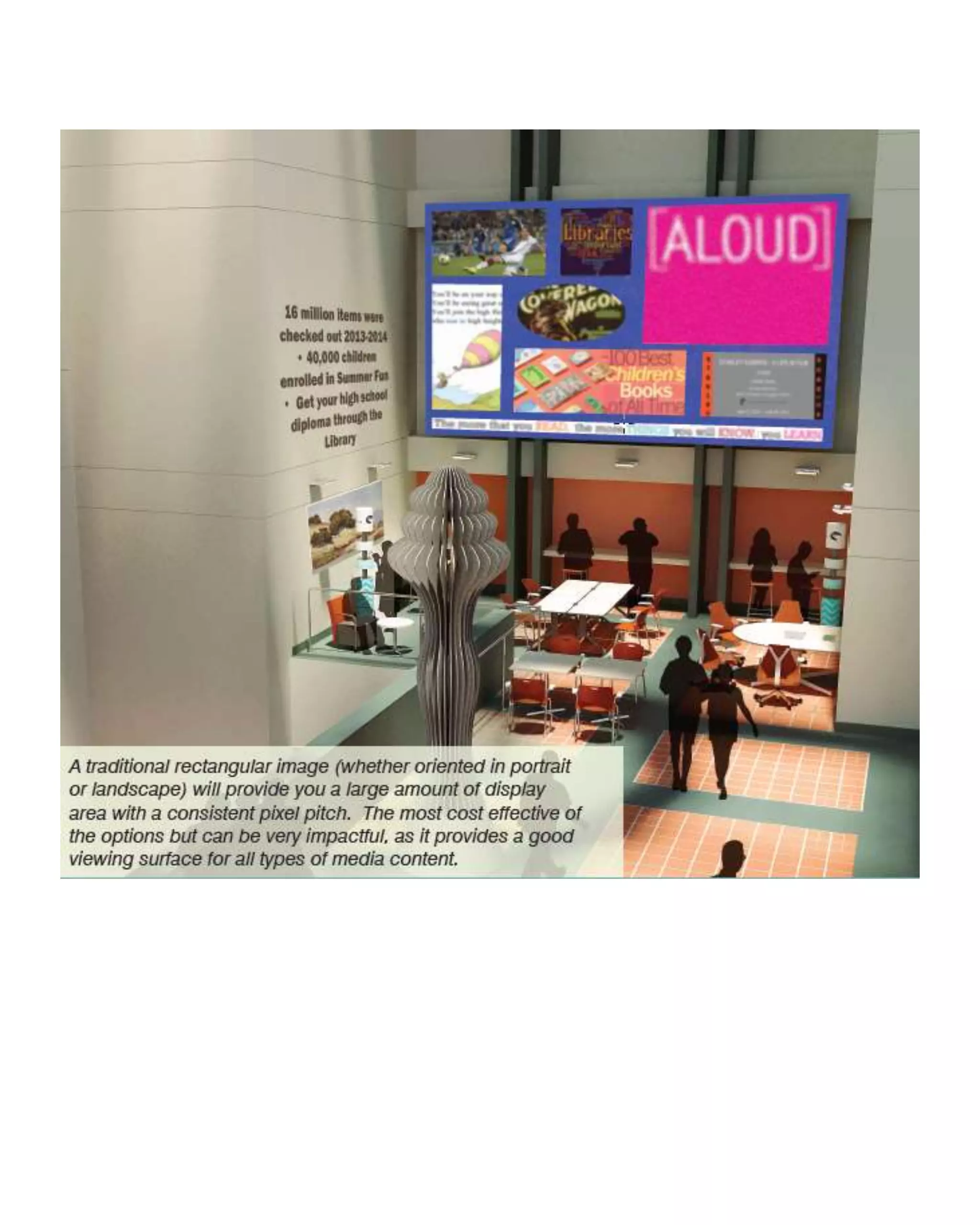 Options for Video Wall at LAPL S. Mark Taper Digital Commons | PPTX | Technology & Computing