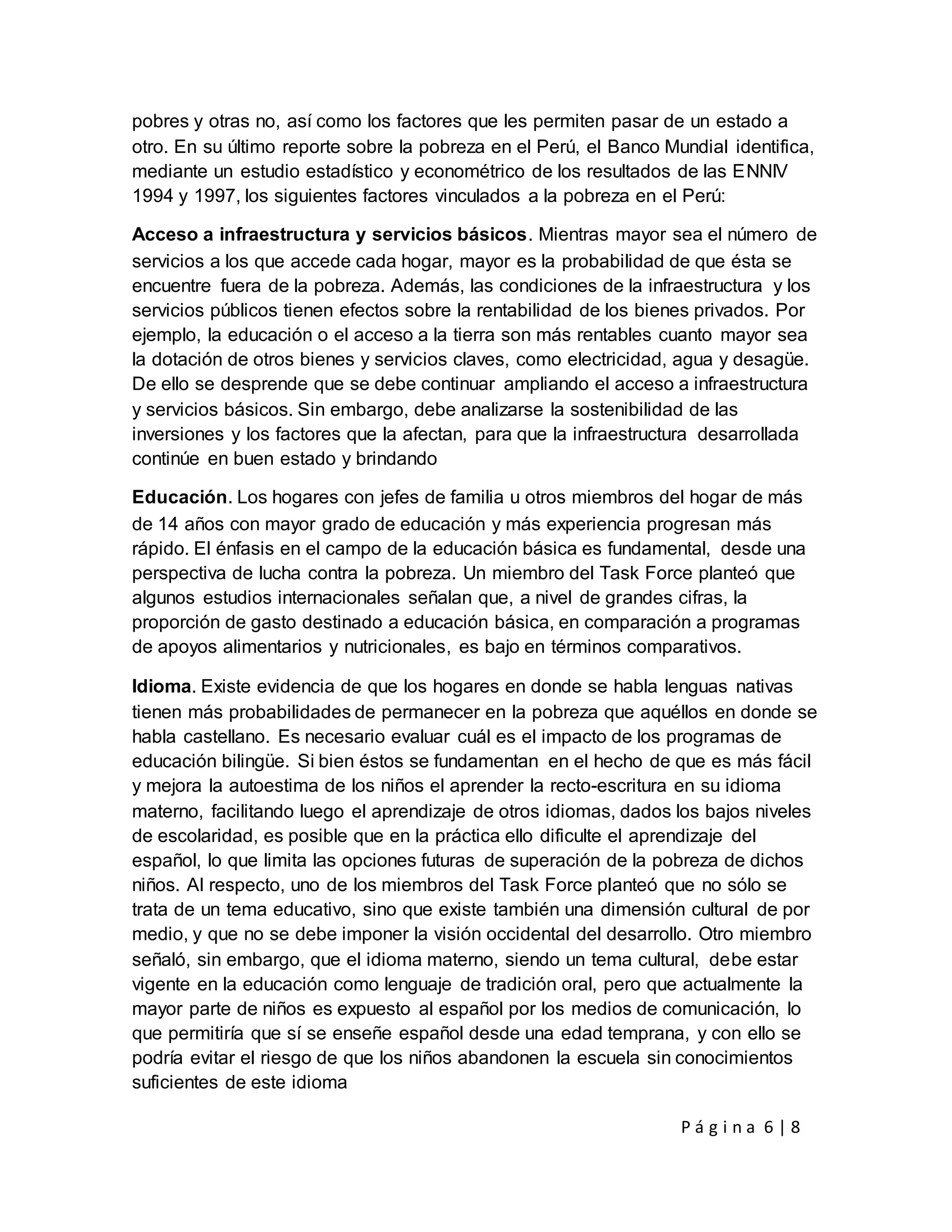 La pobreza y extrema pobreza zeng rojas alvarado juanjui villa prado | DOCX