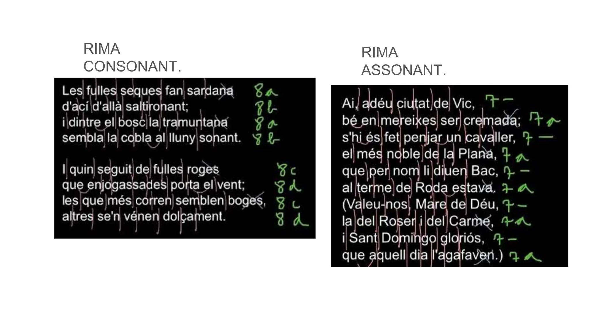 La poesia, recursoso metrics, rima, ritme | PPTX