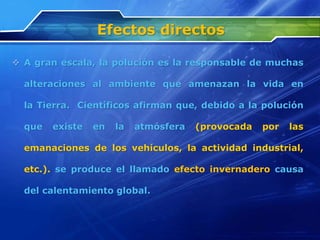 La polucion: concepto | PPSX