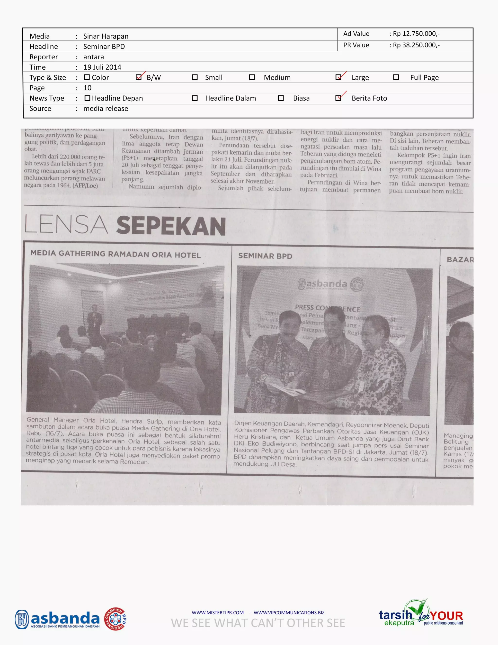 Seminar Nasional Asbanda 18 Juli 2014 | PDF