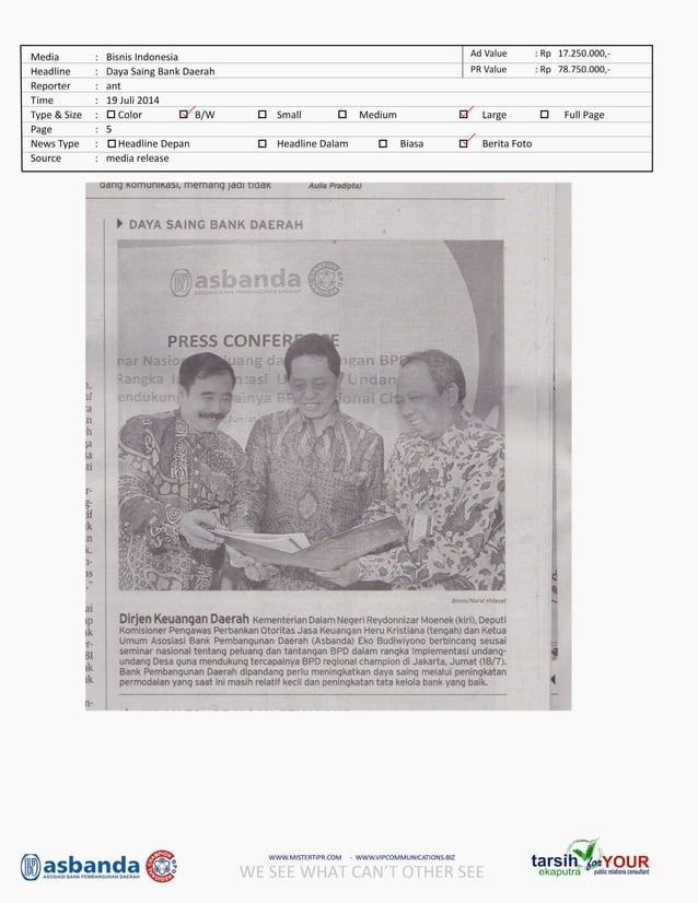 Seminar Nasional Asbanda 18 Juli 2014 | PDF
