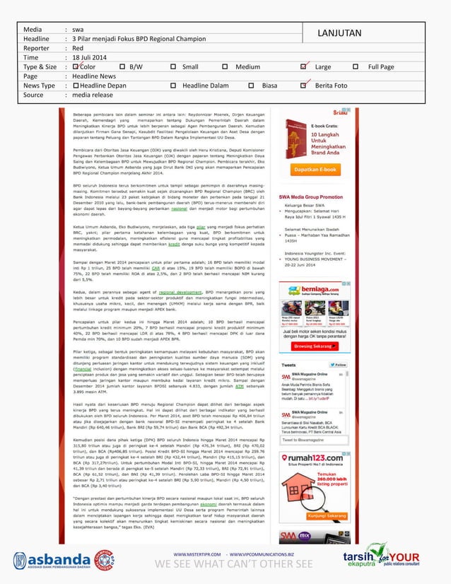 Seminar Nasional Asbanda 18 Juli 2014 | PDF