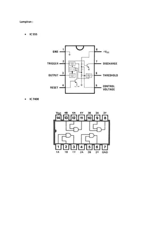 IMPLEMENTASI RANGKAIAN COUNTER PADA DIGITAL CLOCK | DOCX