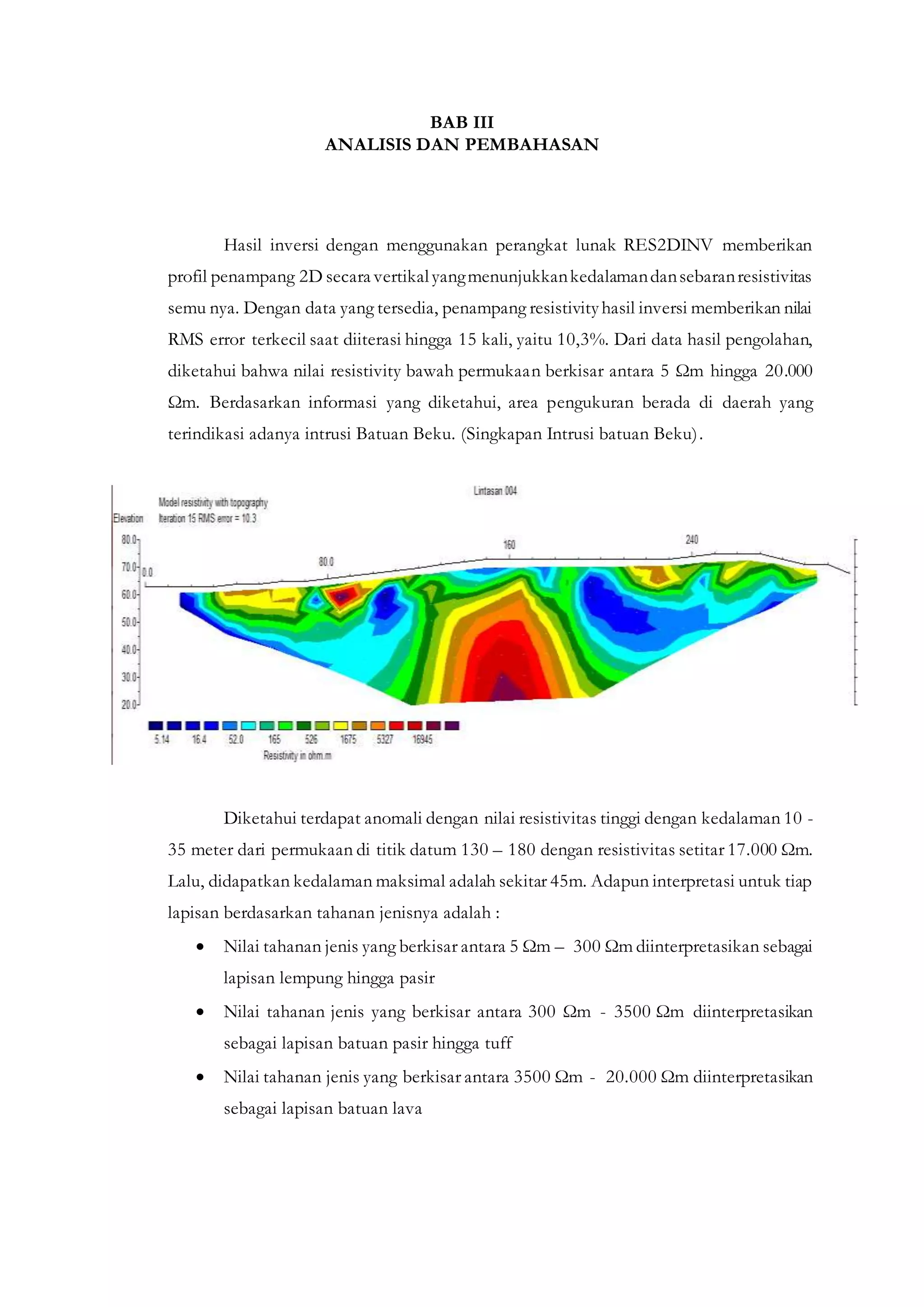 Pengolahan Data Resistivity dengan RES2DINV | DOCX
