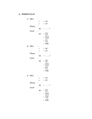 Laporan - Indek Bias | DOCX