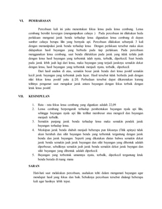 LENSA CEMBUNG | DOCX