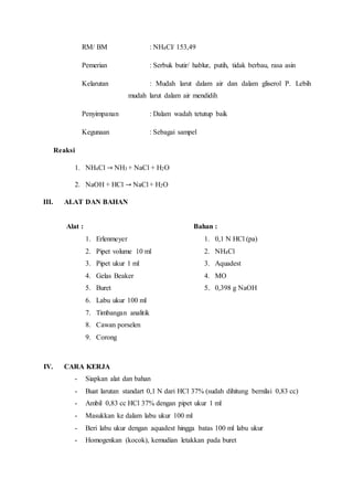 Titrasi Balik bu yuni | DOCX