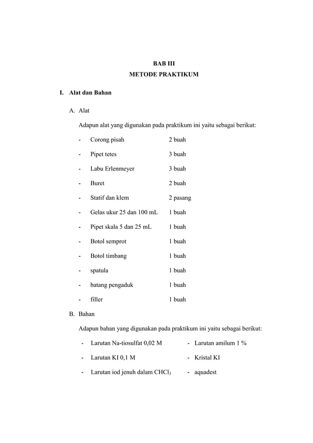 Laporan praktikum kesetimbangan kimia | DOCX