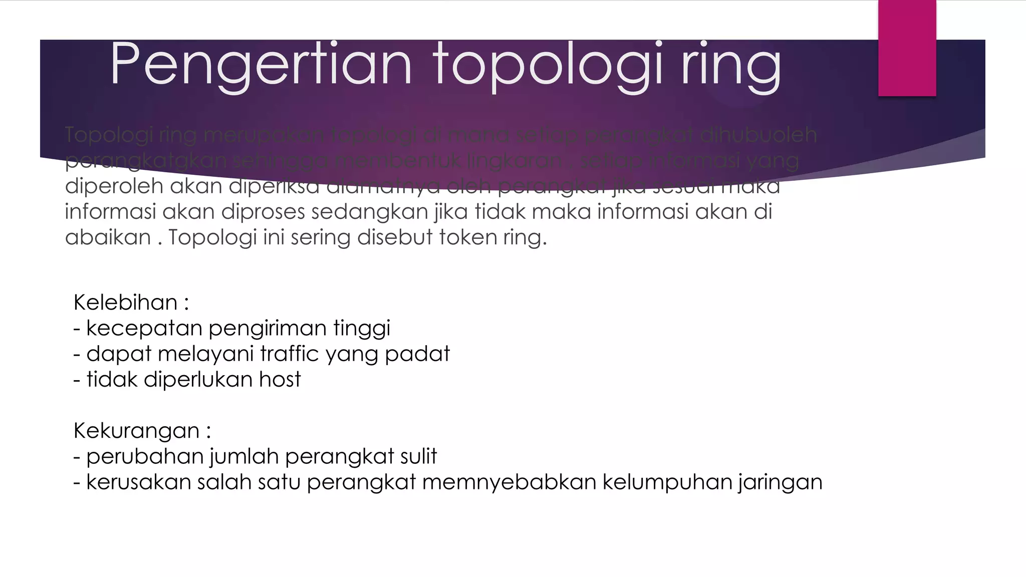 Laporan topologi | PPTX