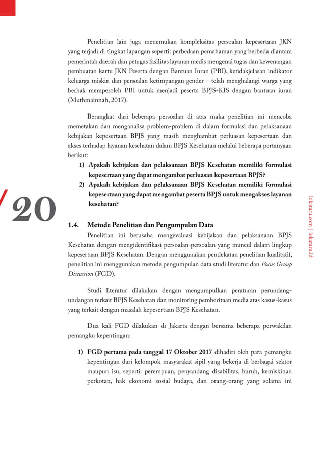 Laporan penelitian-bpjs | PDF