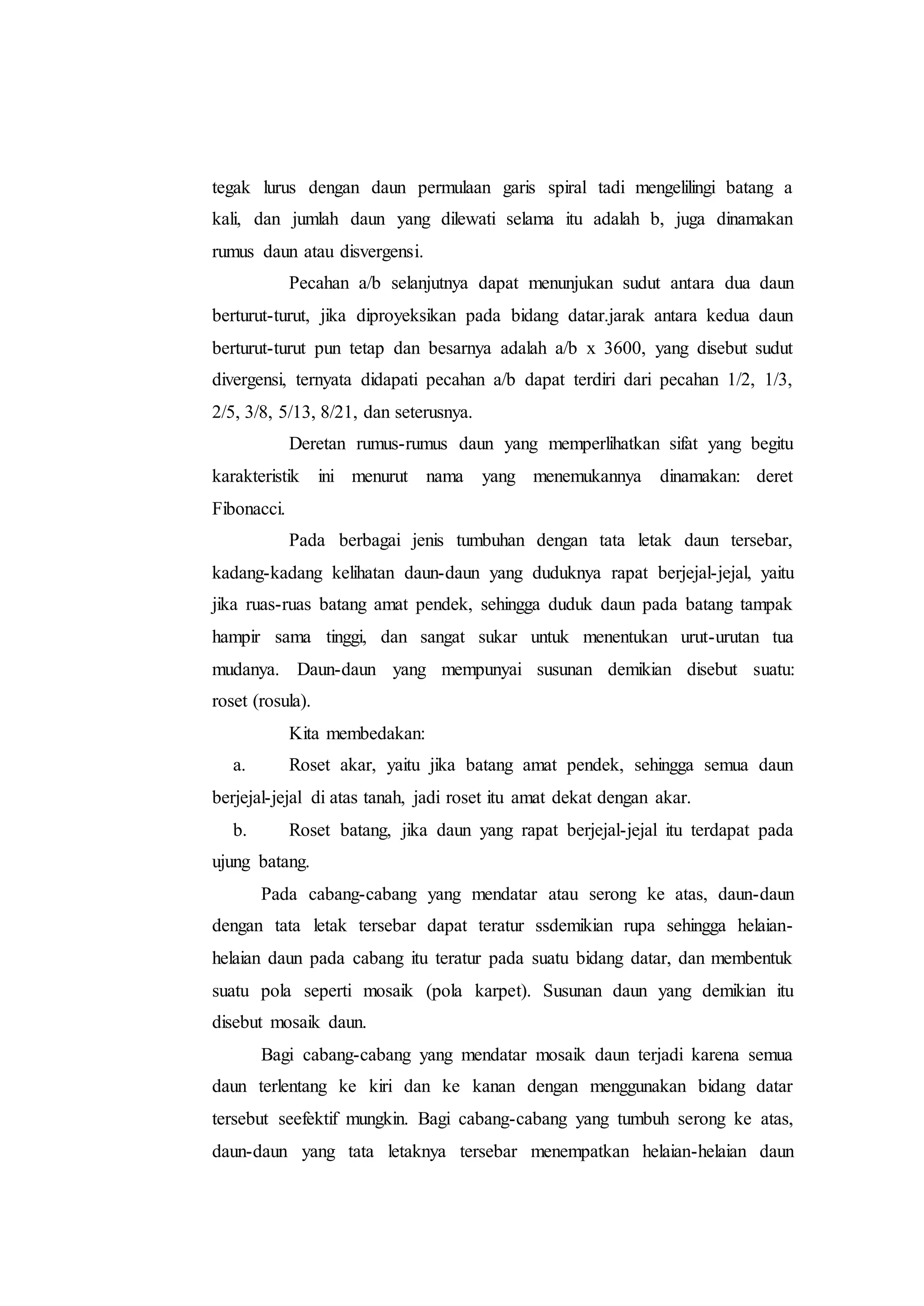 Laporan praktikum 3 tata letak daun rumus daun dan diagram daun ...